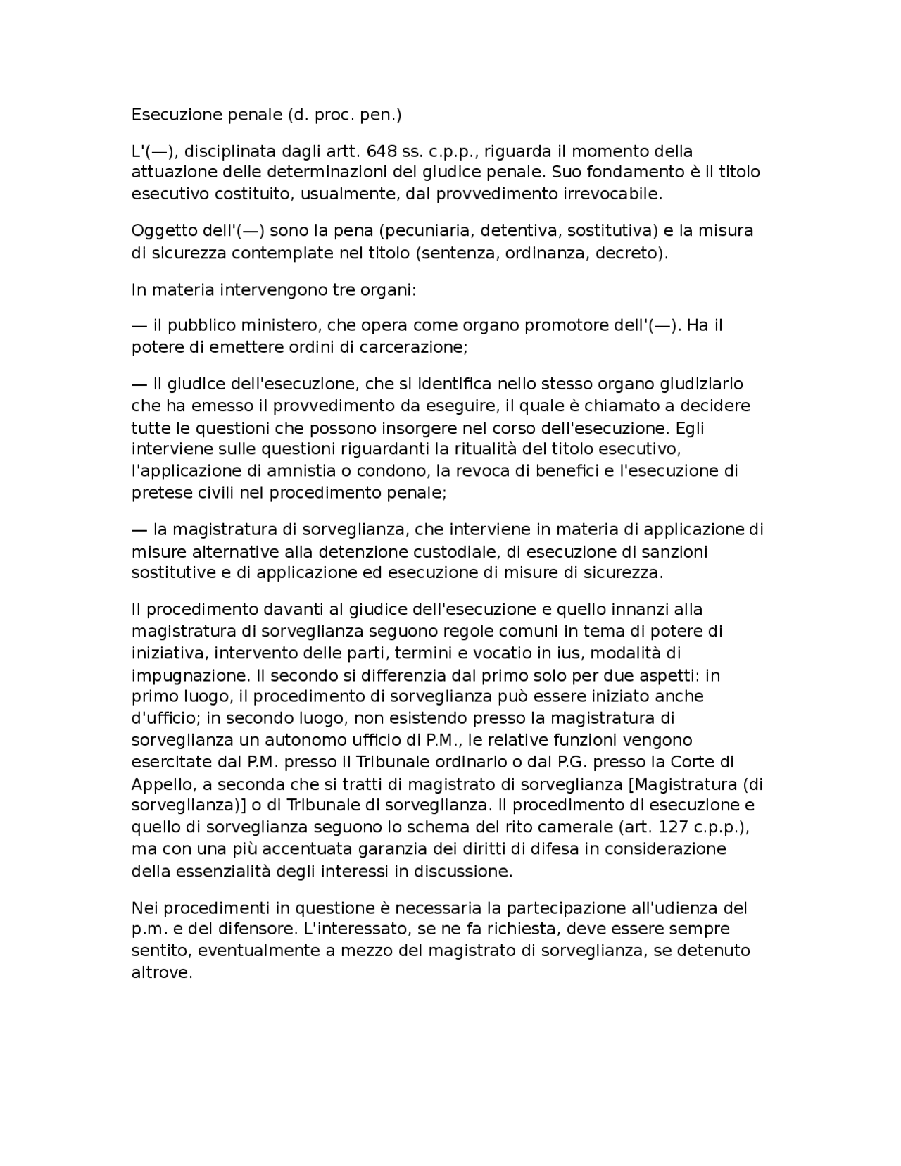 Procedimento Giudice E Pubblico Ministero Appunti Di Diritto