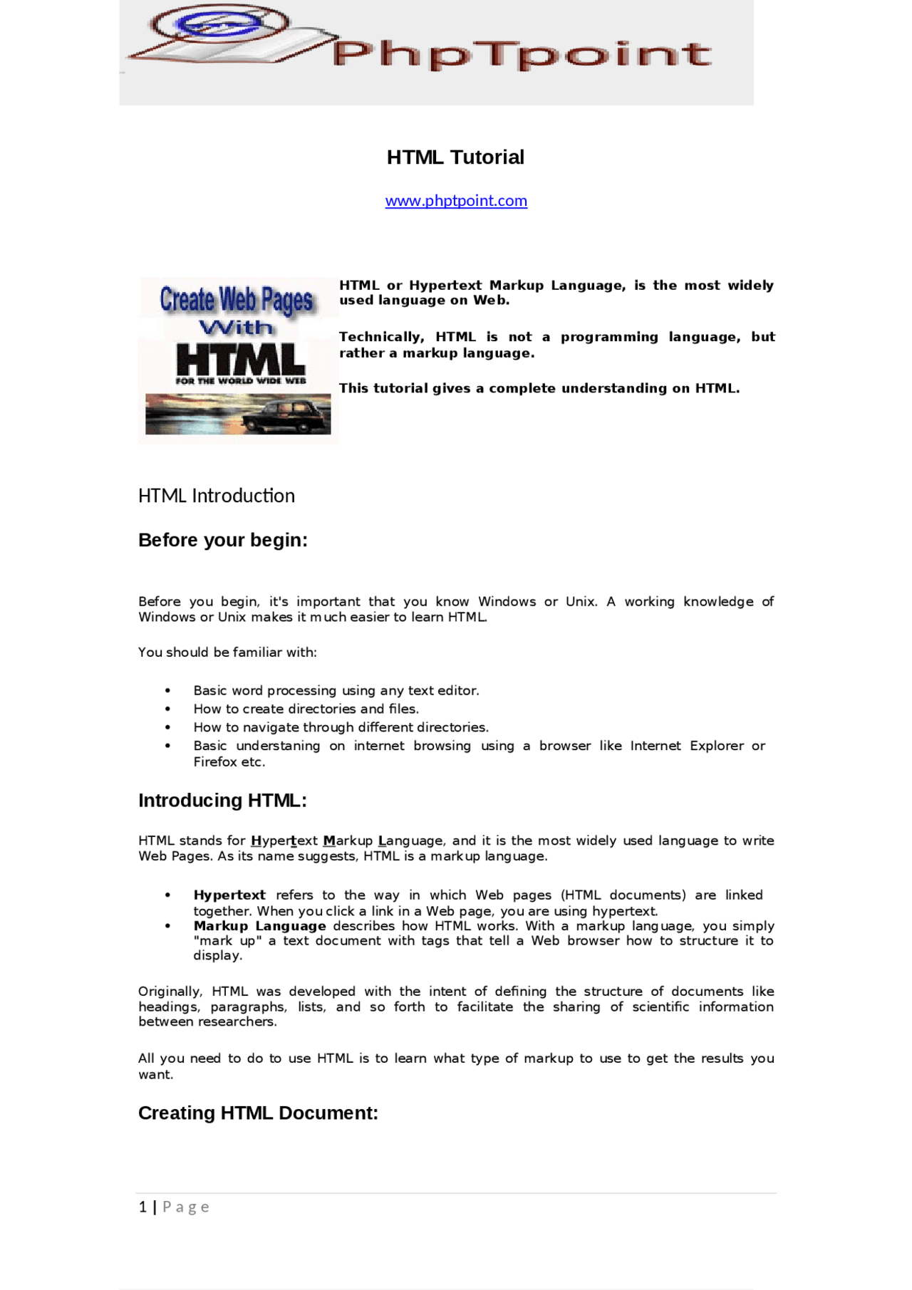 Html Tutorial Iniciação Manuais Projetos Pesquisas Web Design E