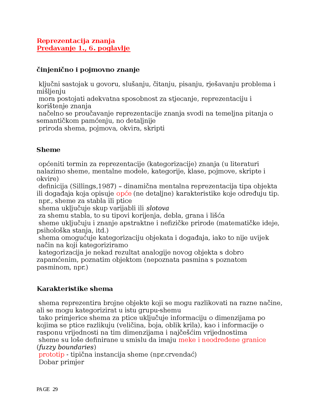 Mišljenje i jezik - Psihologija | Rezime' predlog Opšta psihologija ...