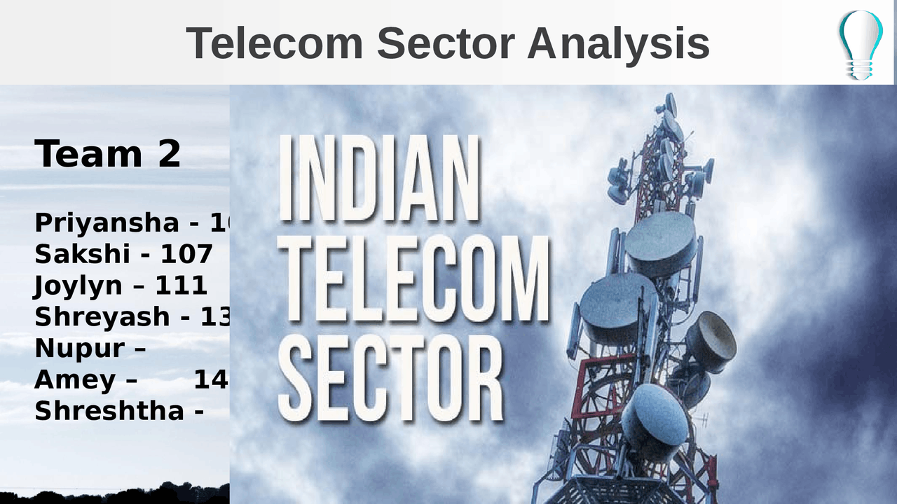 Indian Telecom Sector Post Liberalisation - Docsity