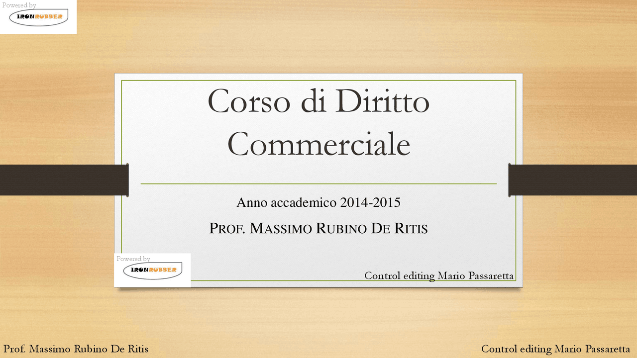 Contratti Bancari Diritto Commerciale Docsity