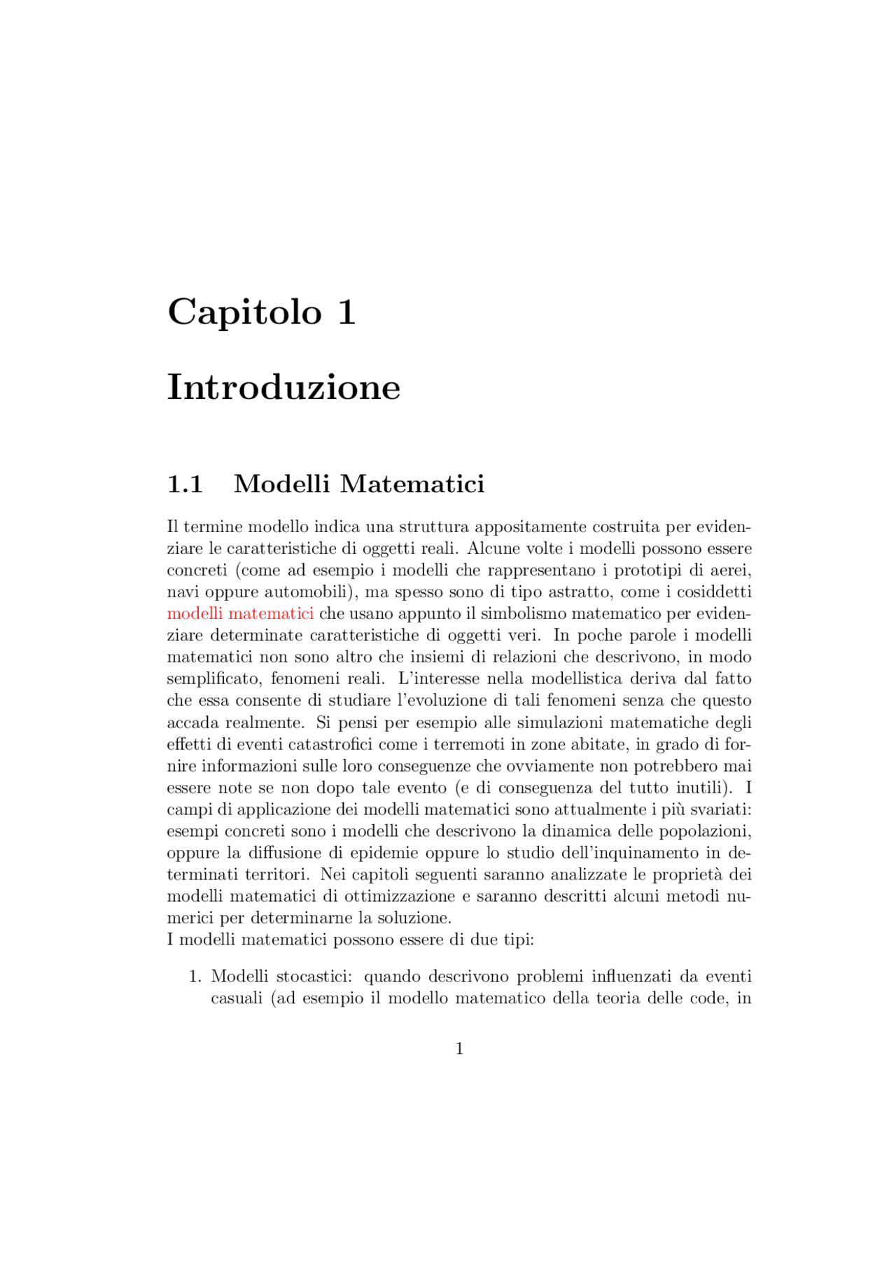 Metodi di Ottimizzazione | Dispense di Ricerca Operativa | Docsity