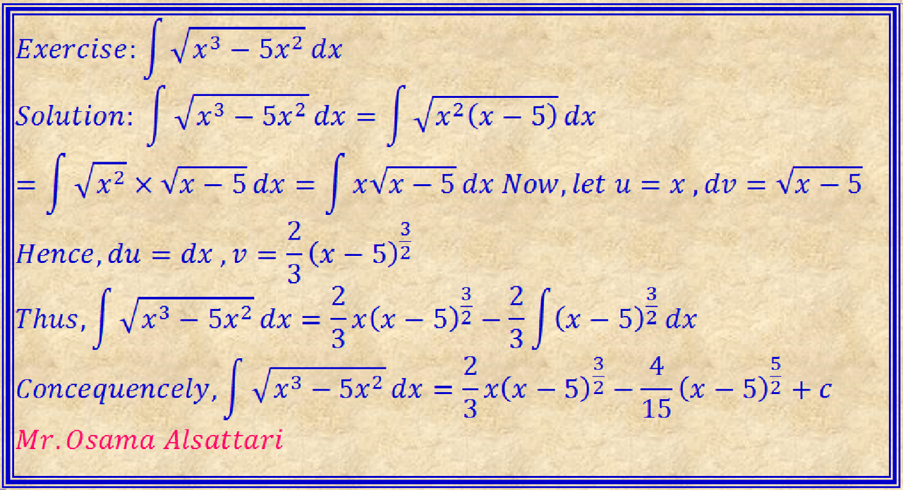 Integration By Substitution Docsity