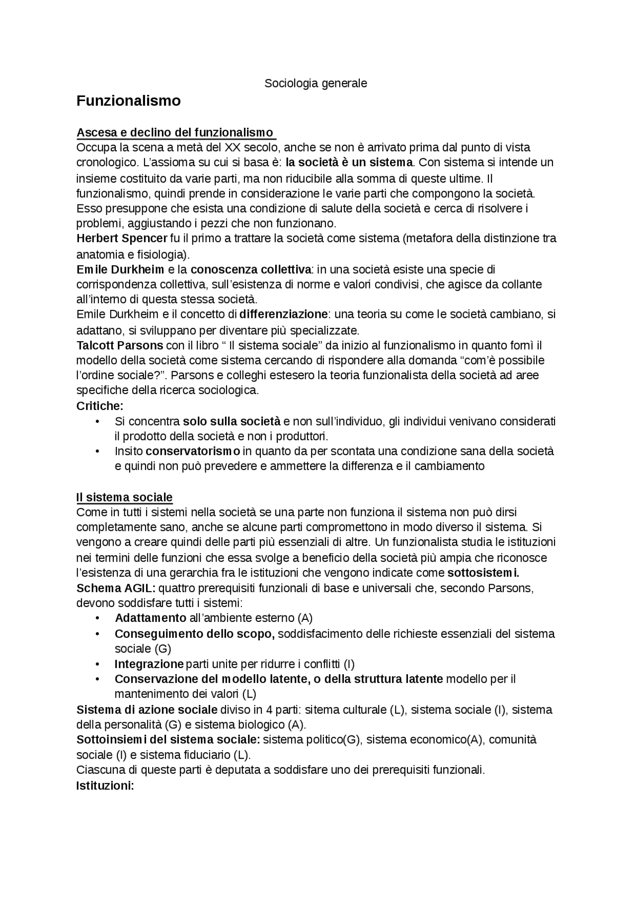 Sociologia Fondamenti E Teorie Darren Obyrne Docsity