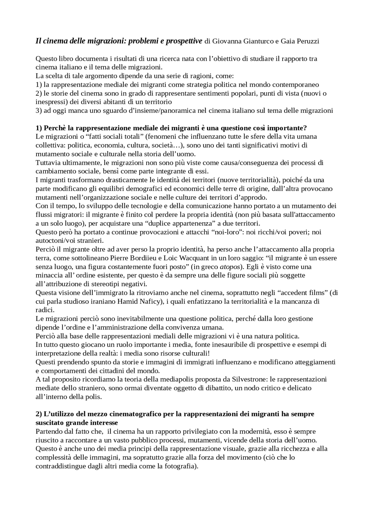 Immagini In Movimento Docsity