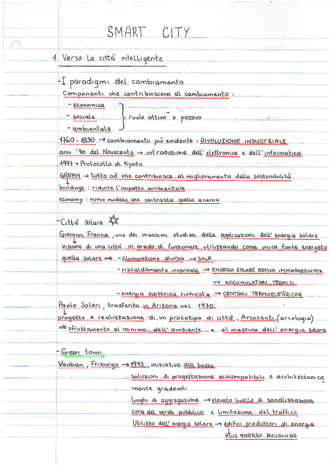 Riassunto libro Smart City - G. Dall'O' - Docsity