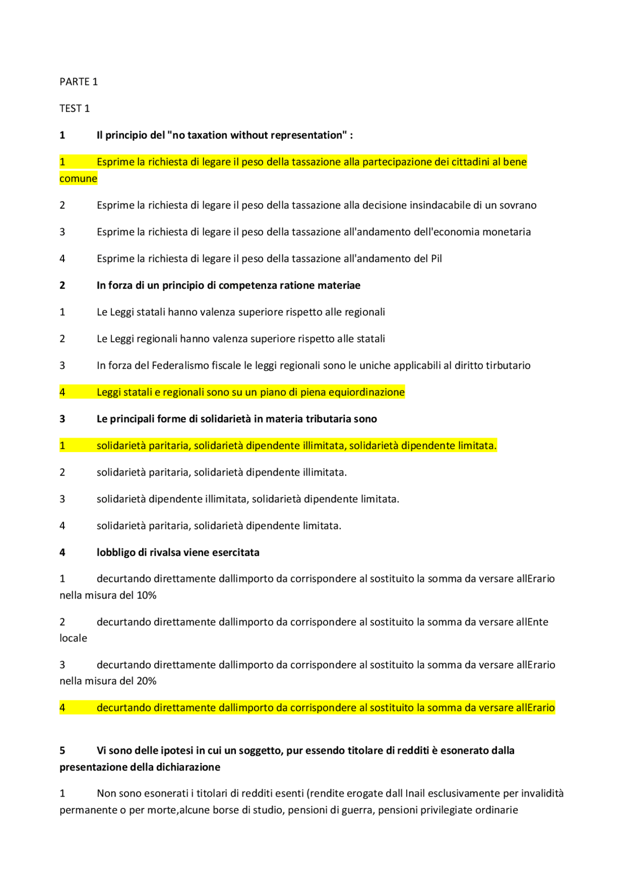 ESAME DIRITTO TRIBUTARIO COMPLETO - Docsity