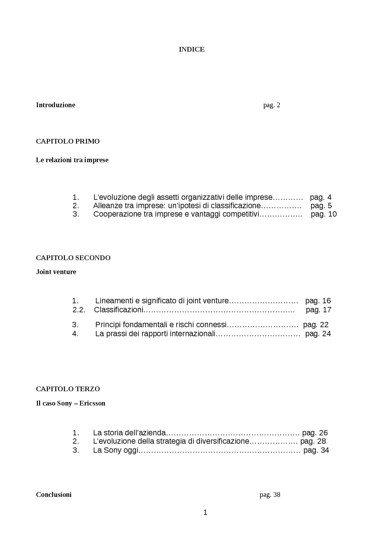 Tesi Laurea Triennale Economia Docsity