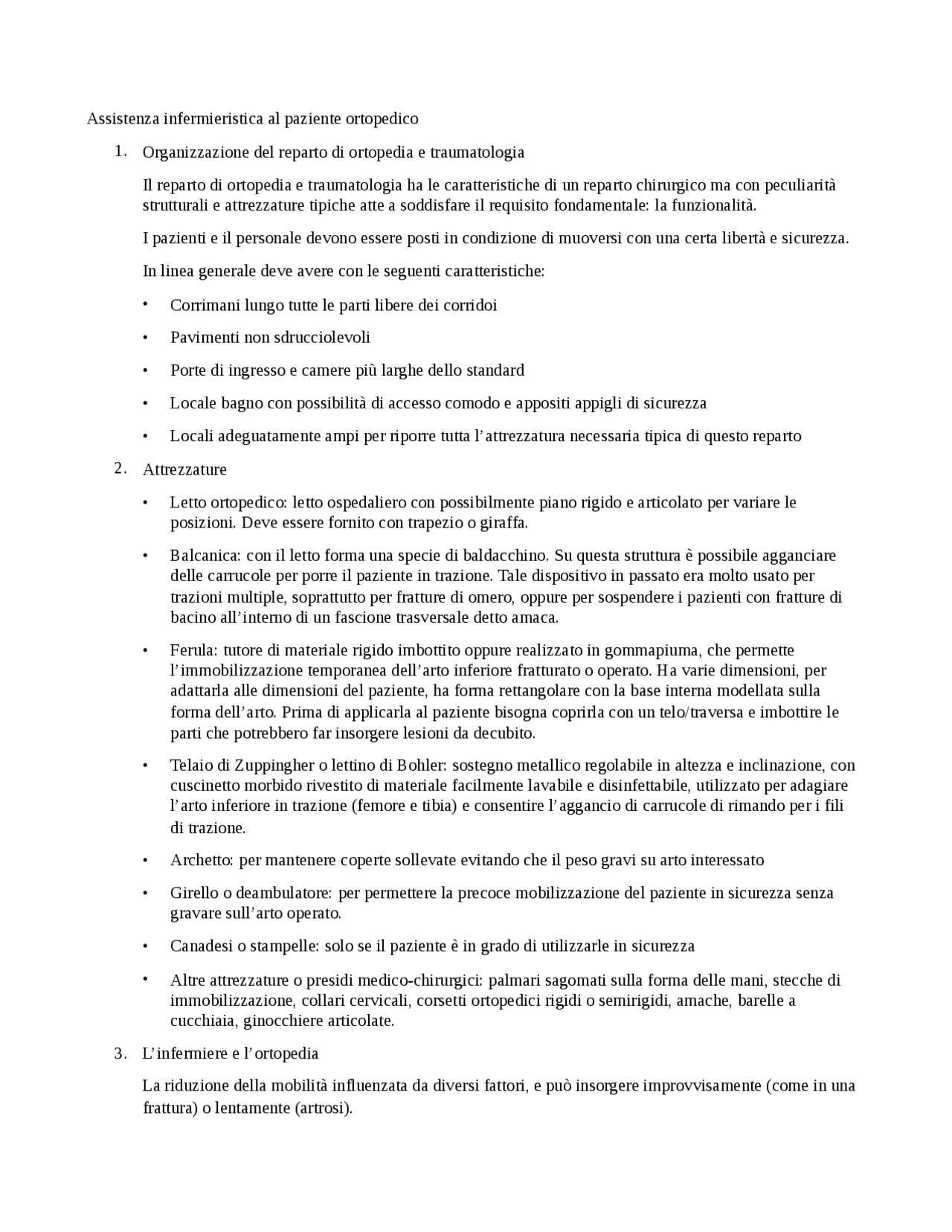 Assistenza Infermieristica Docsity