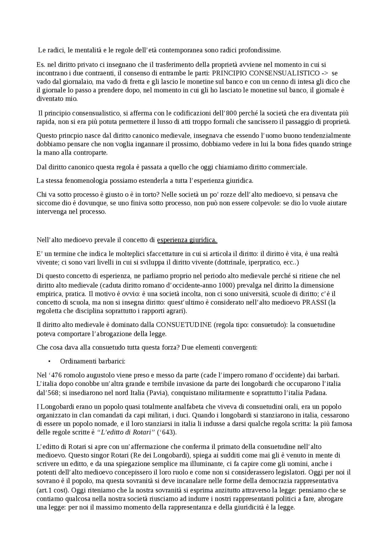 Storia Del Processo Penale Appunti Di Storia Docsity