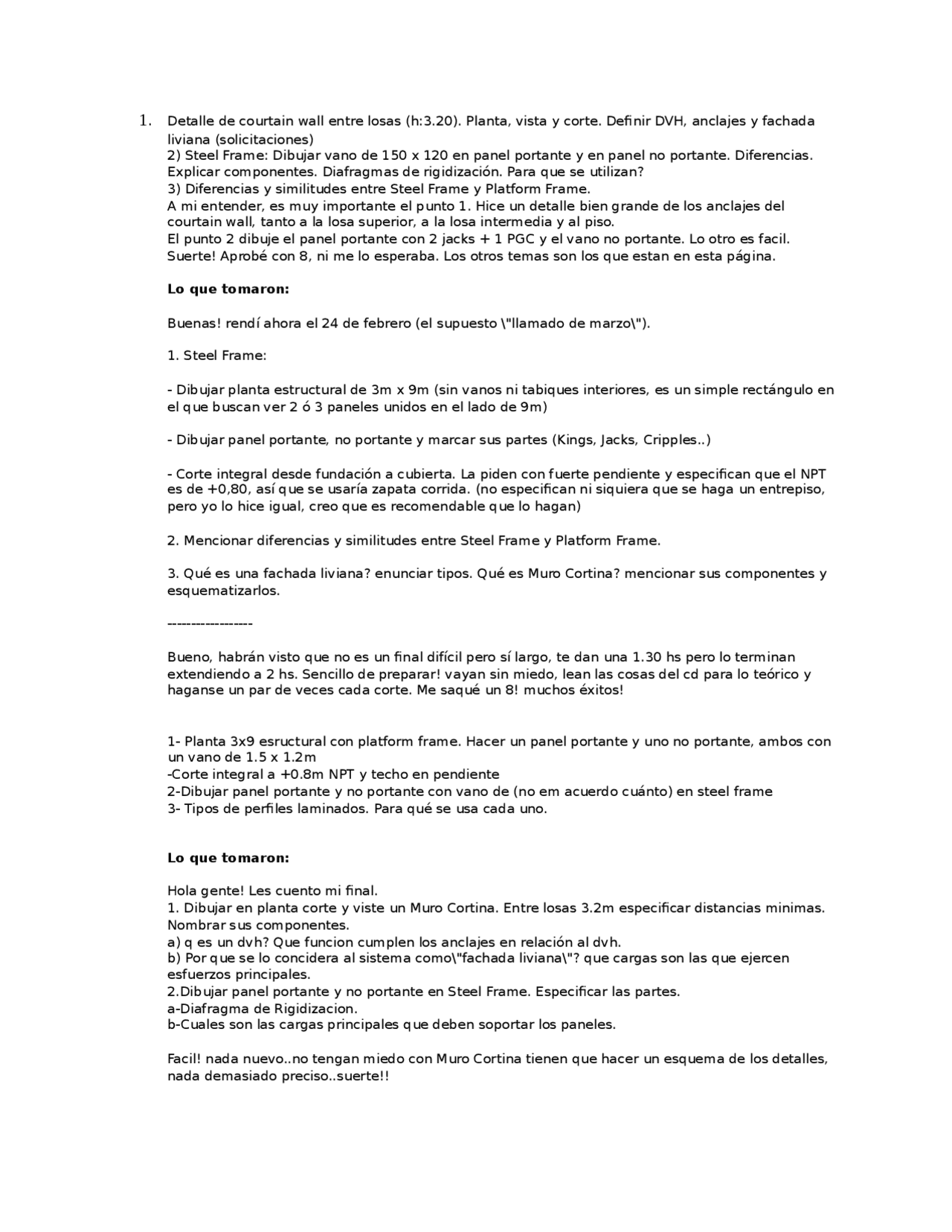 Temas Final Construcciones 2 Castellano Apuntes De Arquitectura Docsity