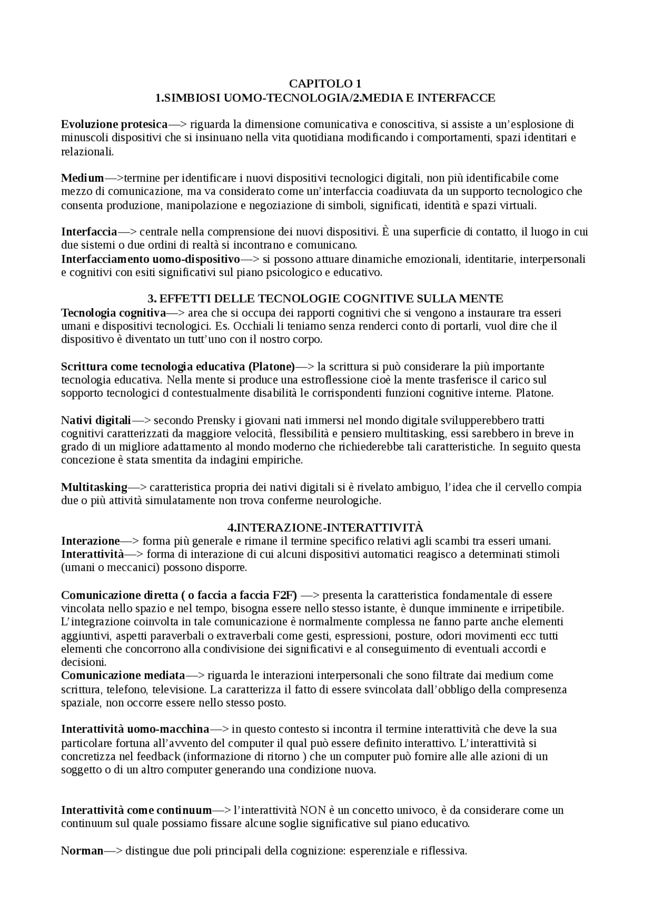 Le Tecnologie Educative Giovanni Bonauti Sintesi Del Corso Di