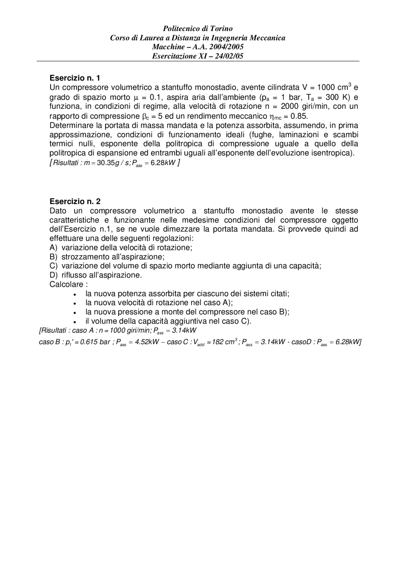 Dispense Di Macchine E Sistemi Docsity