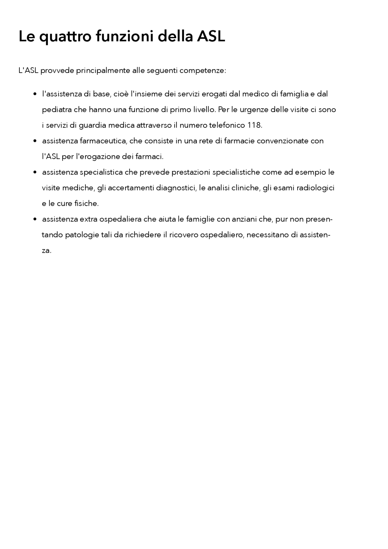 Operatore Socio Sanitario Docsity