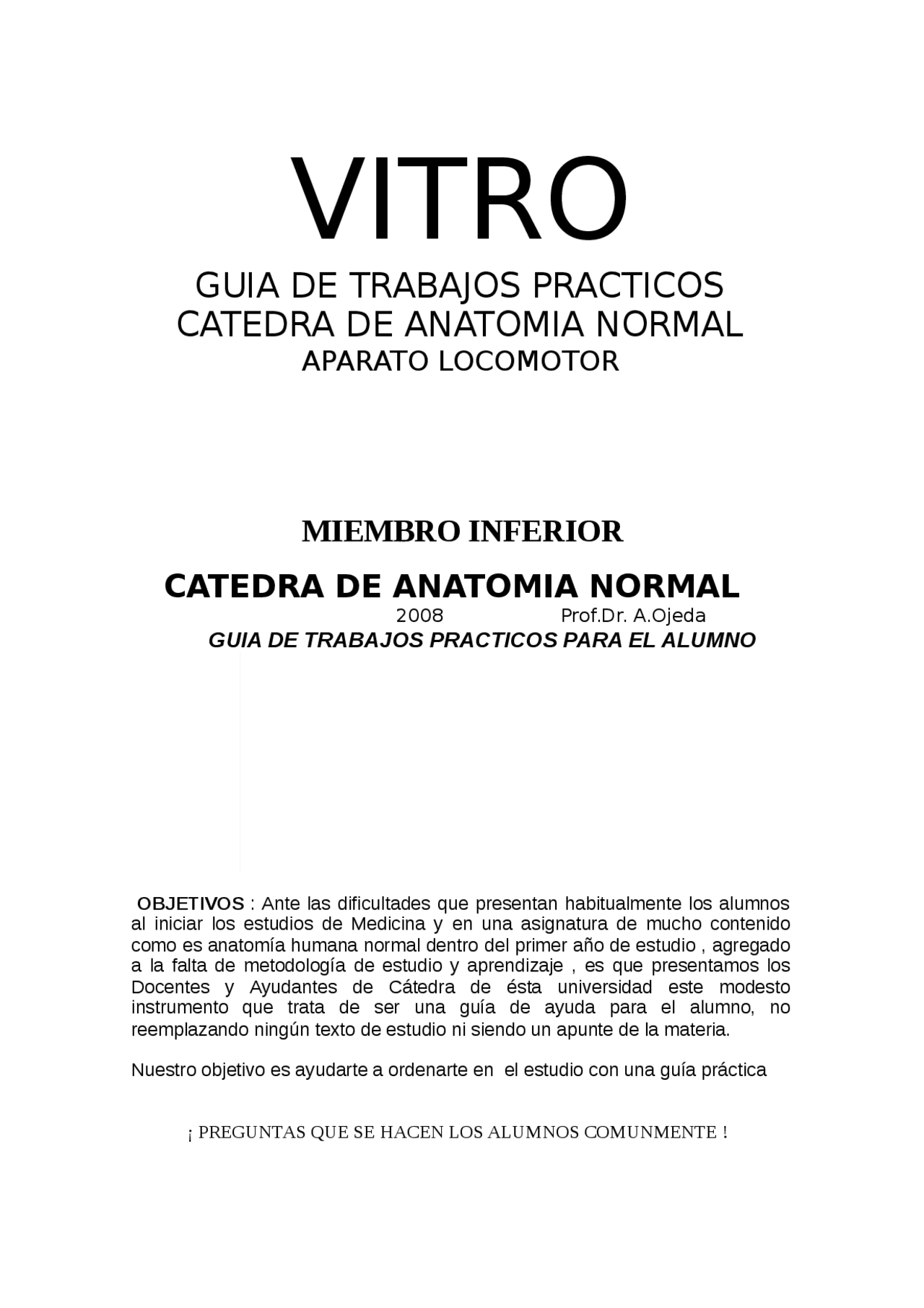 Resumen Anatomia Miembro Superior E Inferior Docsity