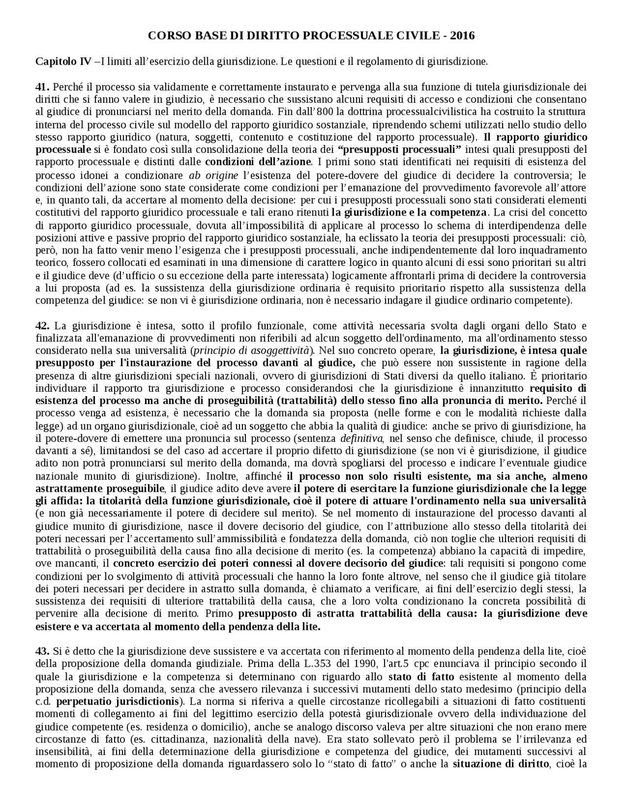 Riassunto Arieta De Santis Procedura Civile Docsity