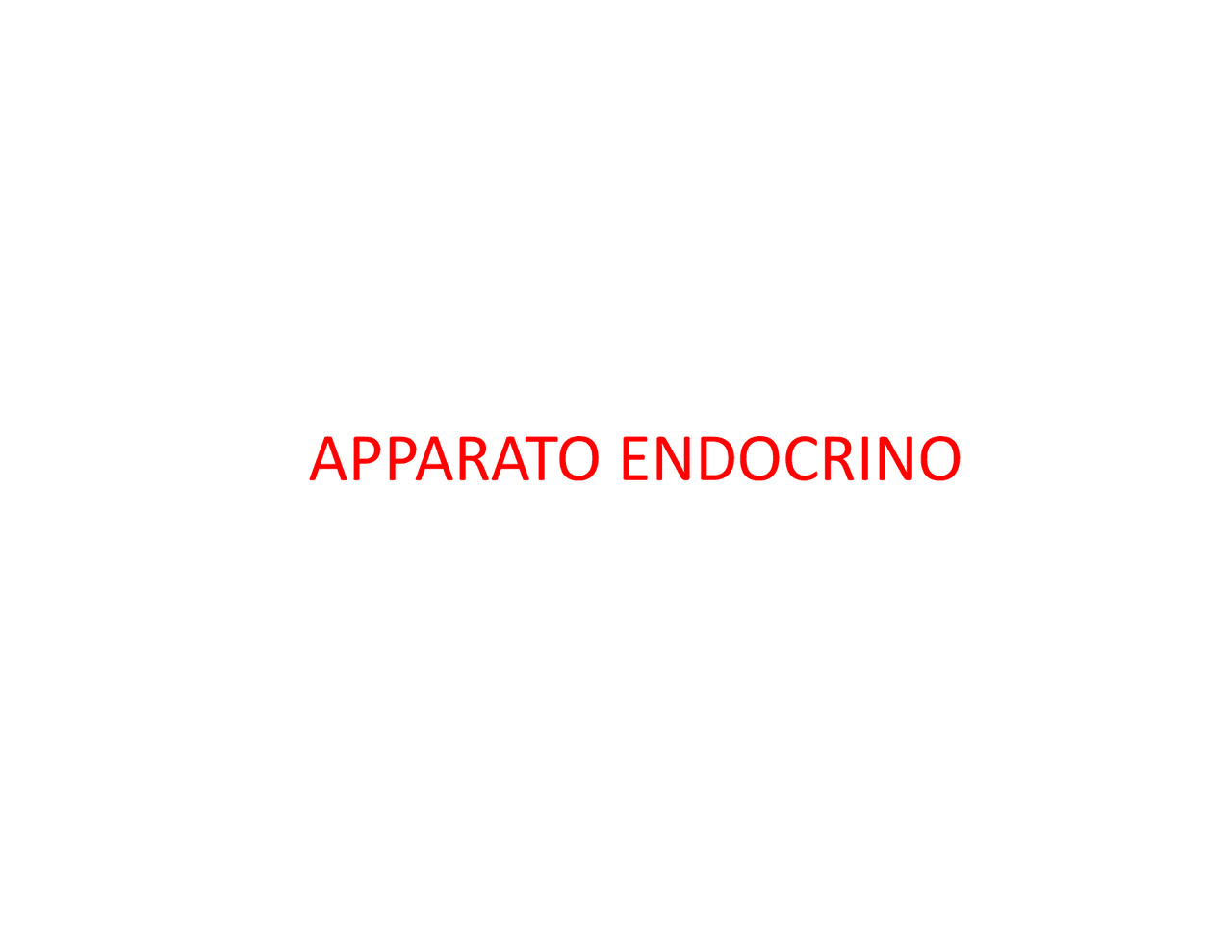 Slides Apparato Endocrino Docsity