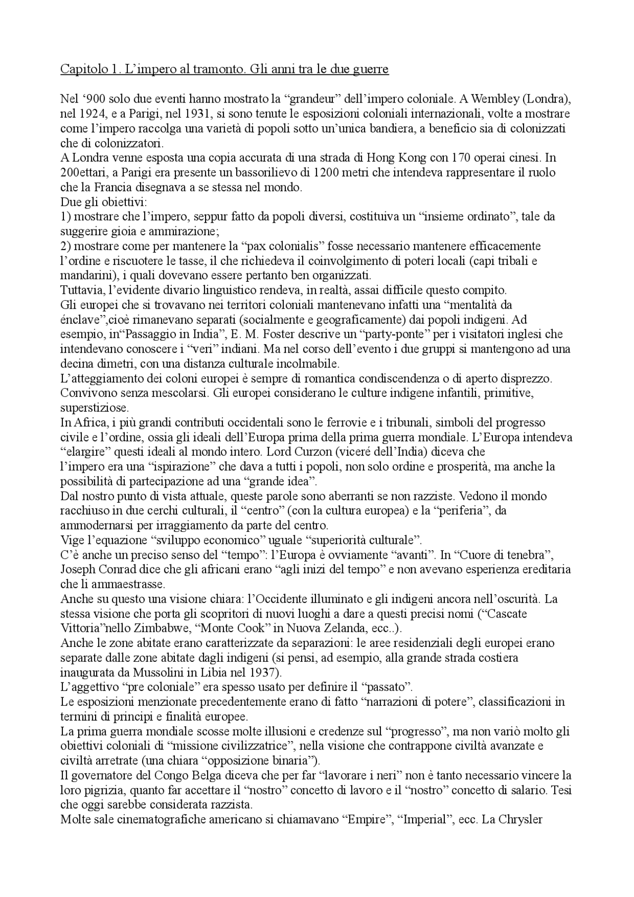 Decolonizzazione Di Raymond F Betts Docsity