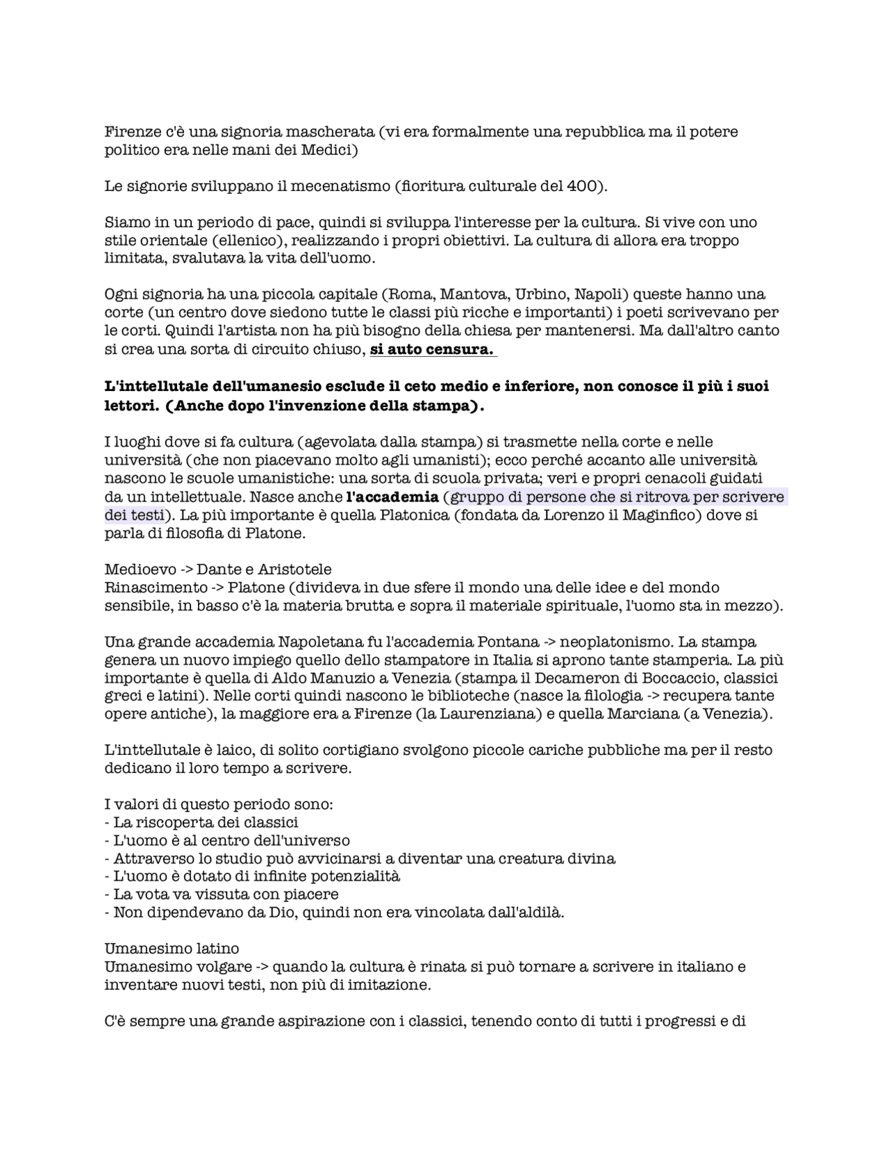 Il Contesto Storico E La Vita Di Ariosto Docsity