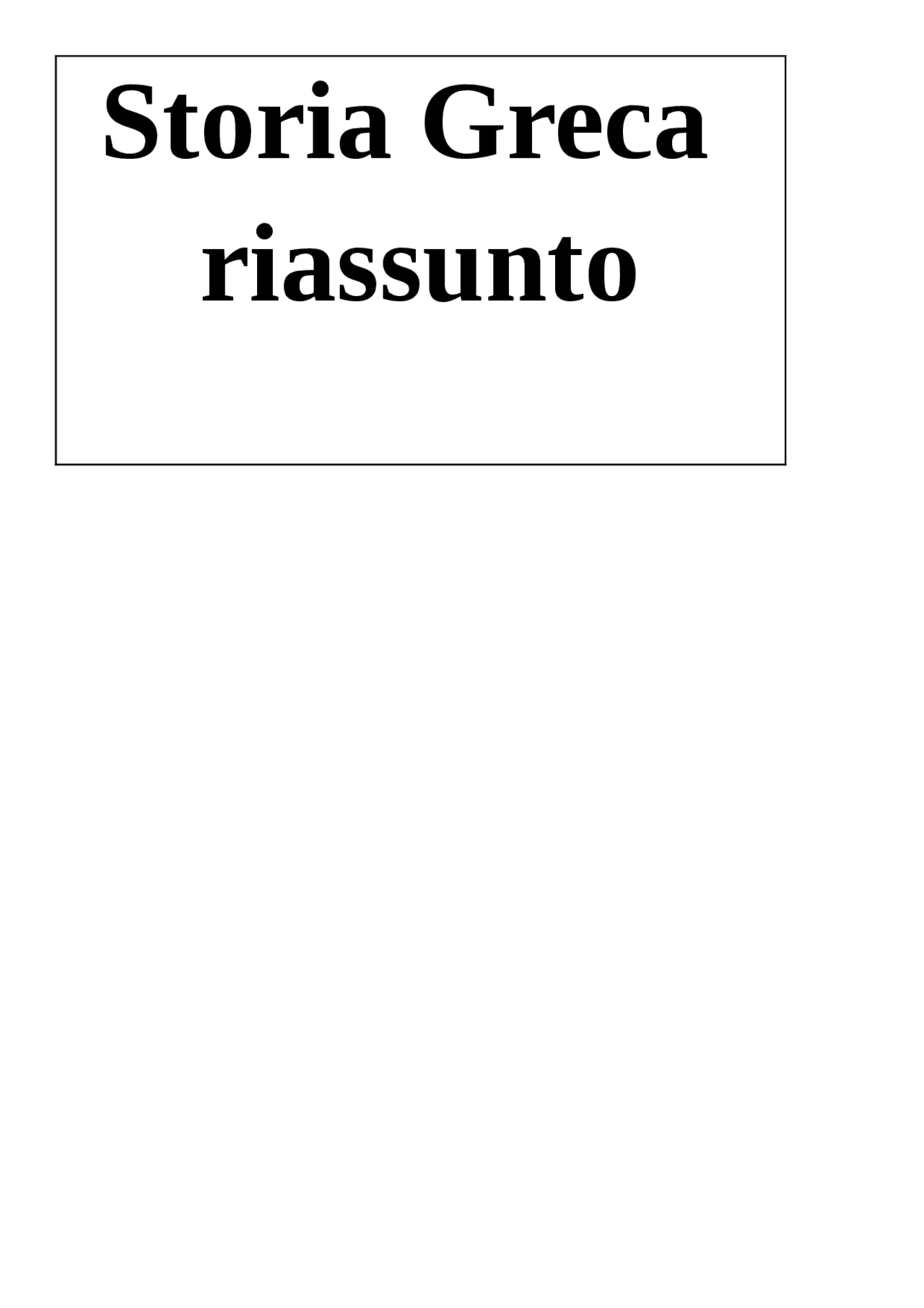 Manuale Di Storia Greca Docsity