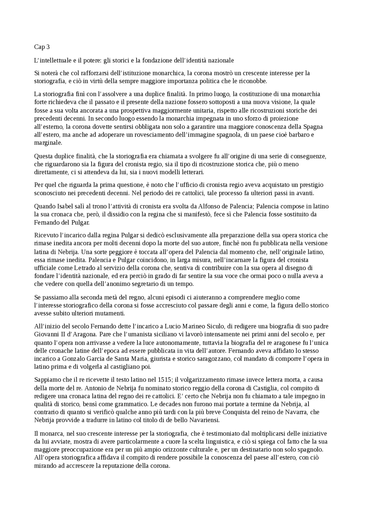 Arti Della Pace Capitolo 3 Docsity