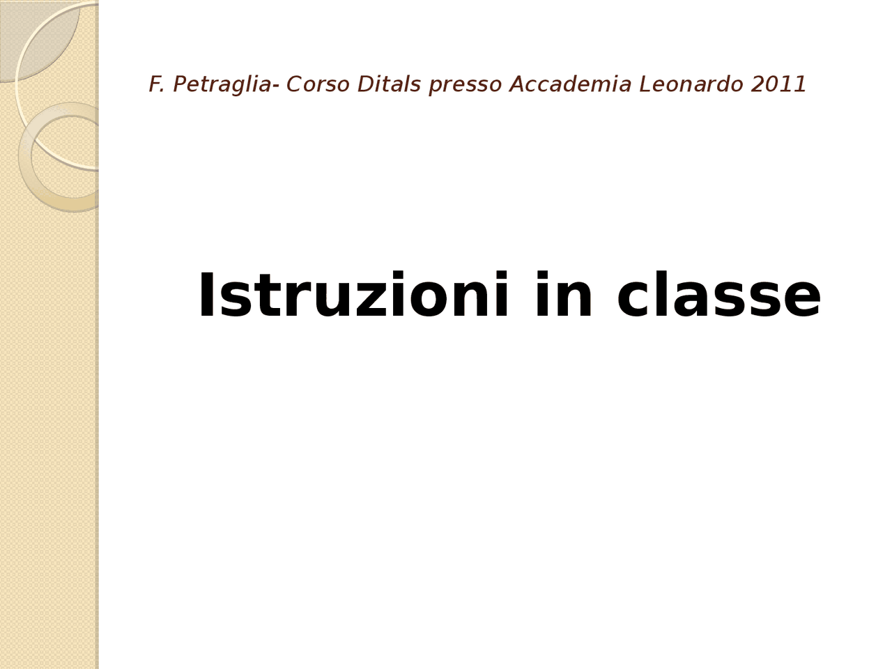 Come Affrontare La Prova Orale Docsity
