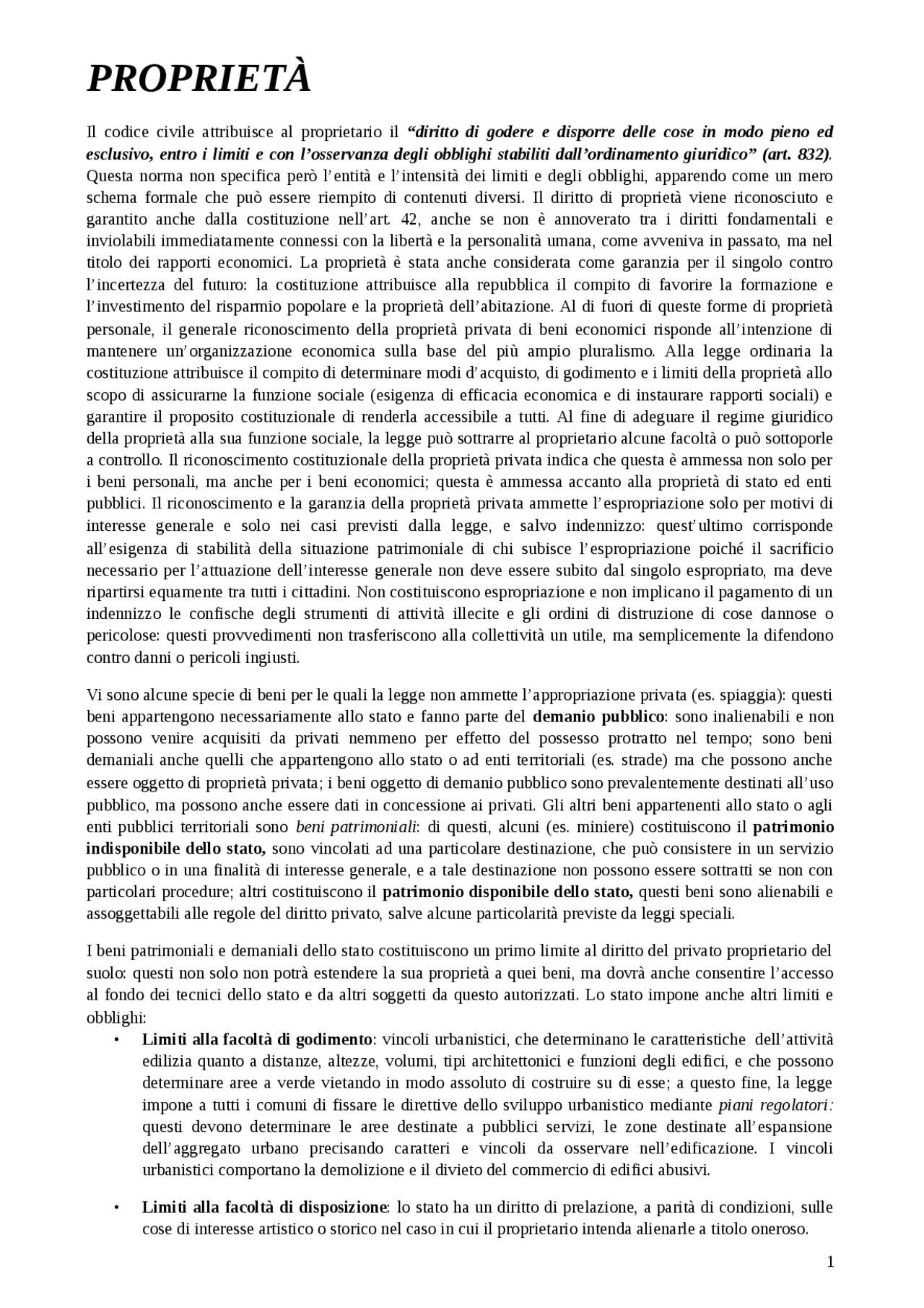 Diritto Privato Ii Diritti Reali E Possesso Manuale Trimarchi Docsity