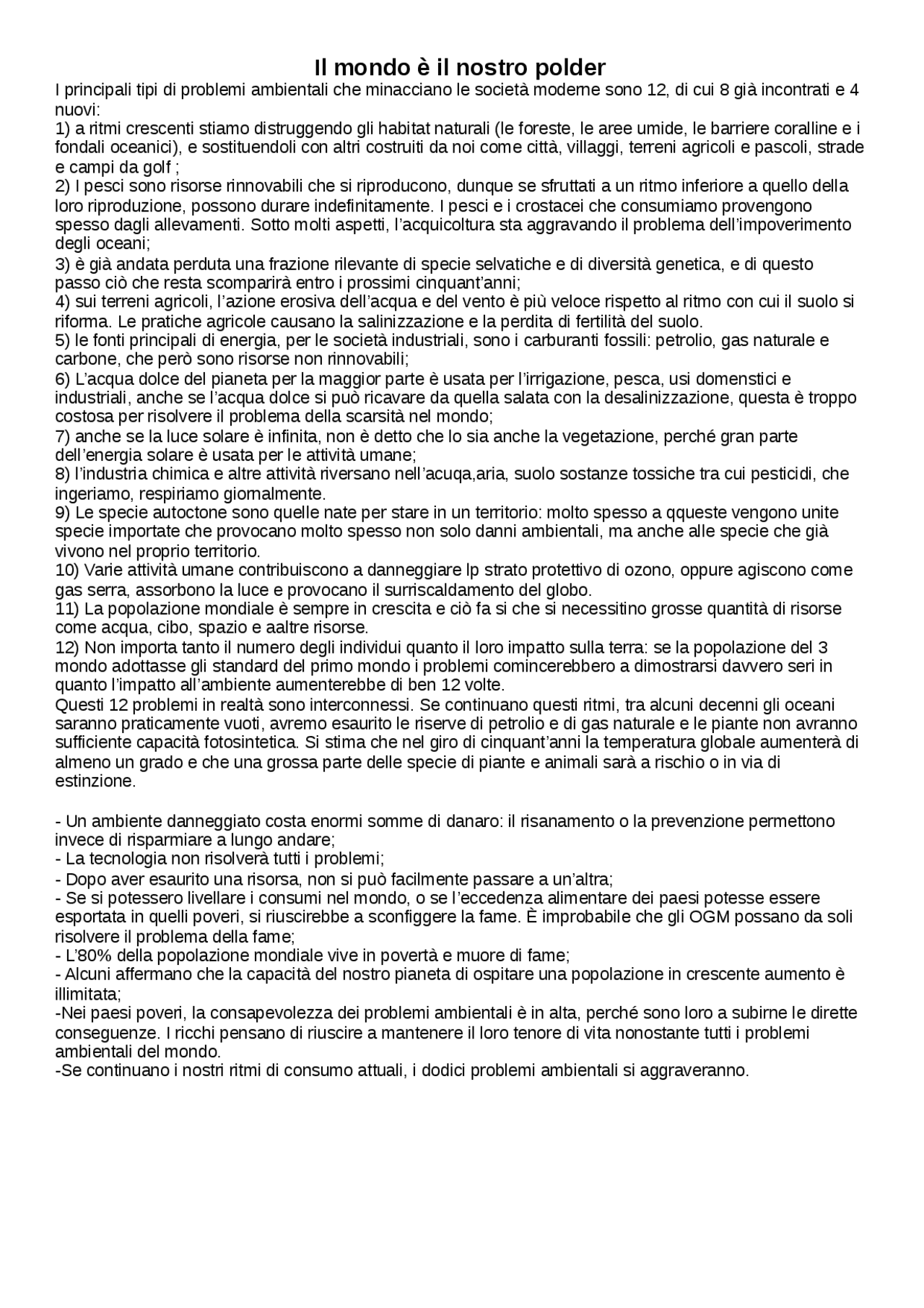 Riassunto Capitoli Libro Collasso Di Diamond Docsity