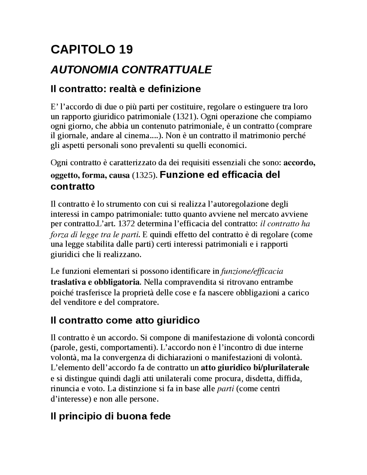 Apunti Diritto Civile Docsity