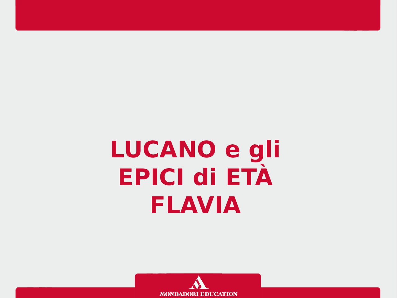 Powerpoint Su Lucano E La Pharsalia Slide Di Latino Docsity