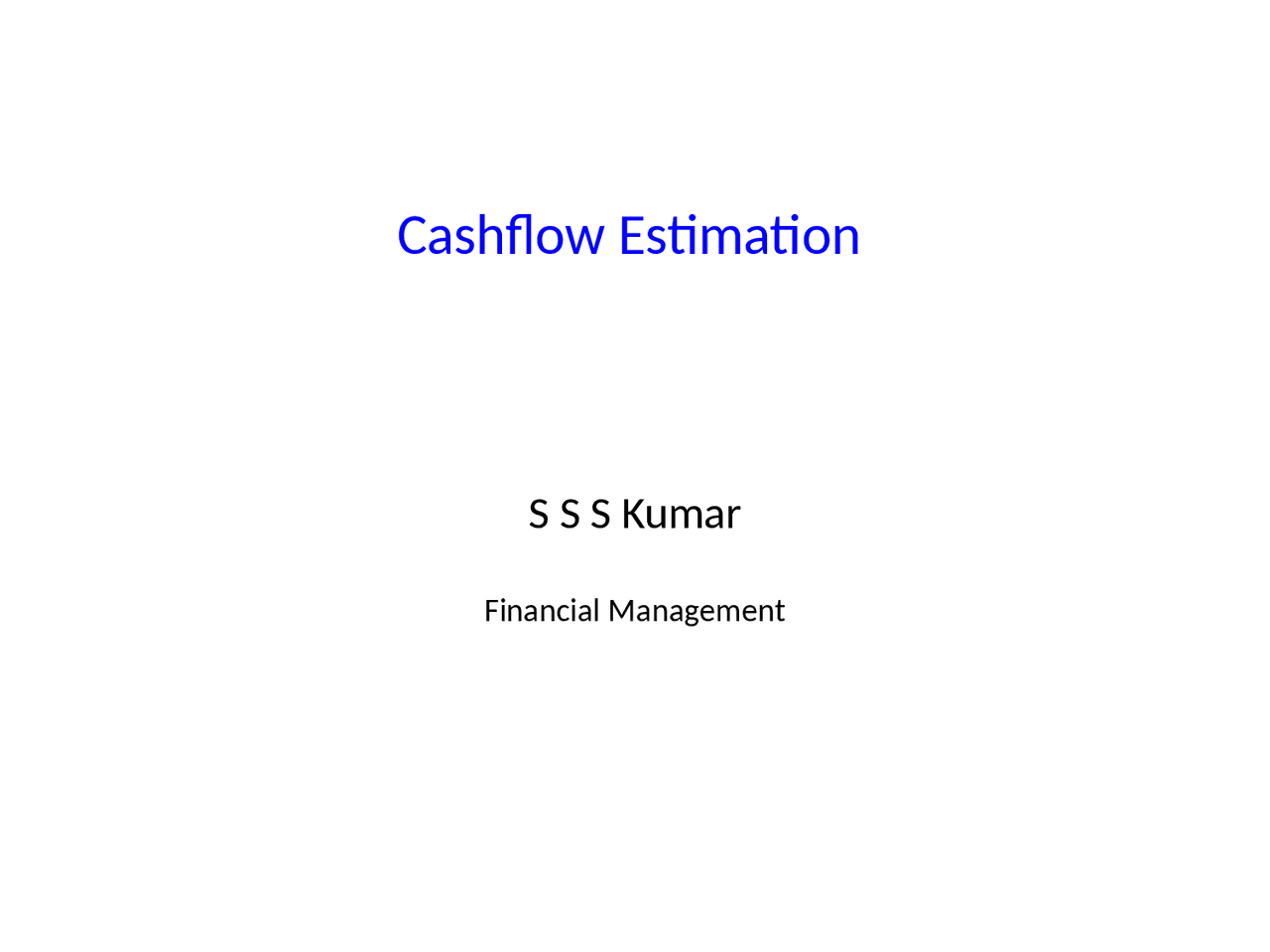 Financial Management Docsity