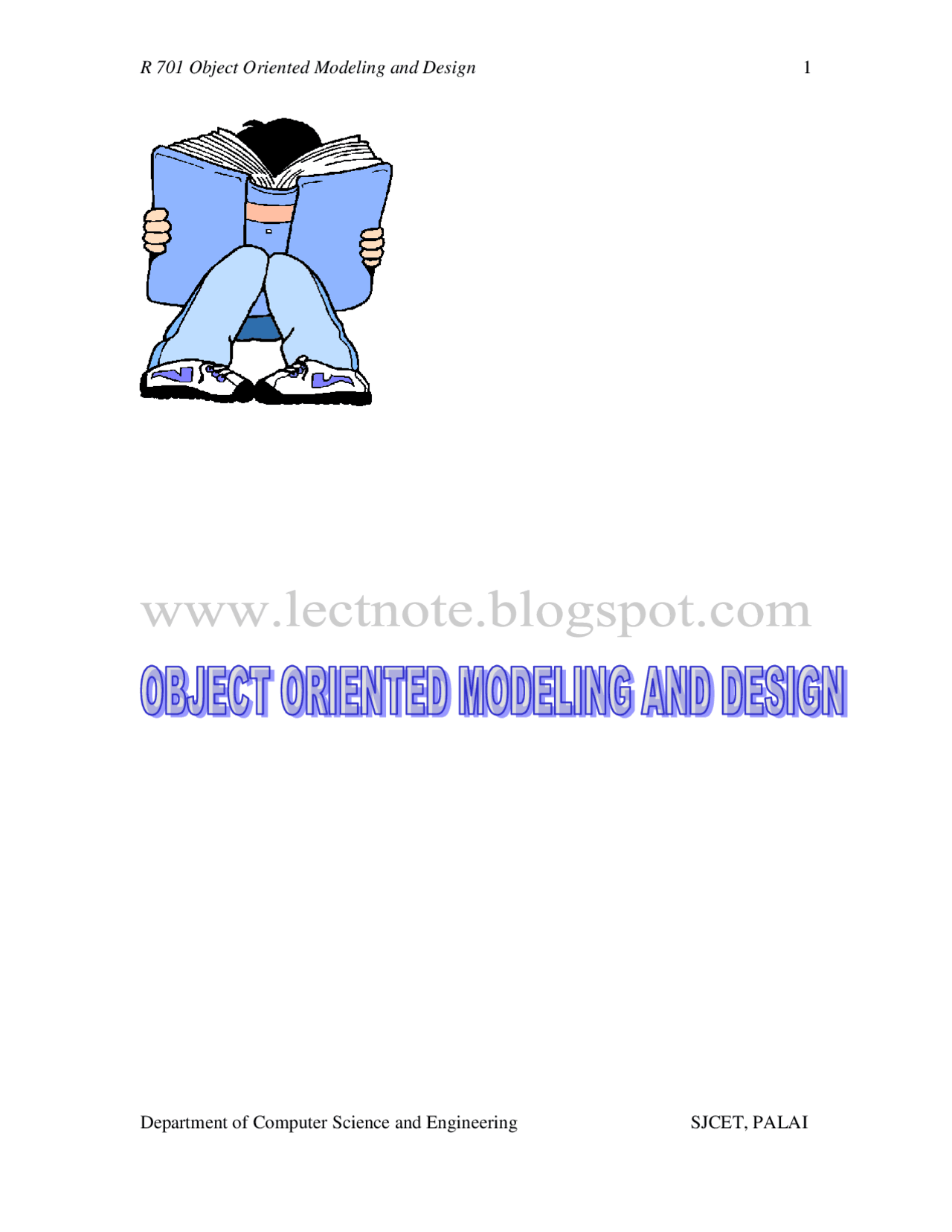 Object Oriented Modelling And Design Notes And Questions Docsity