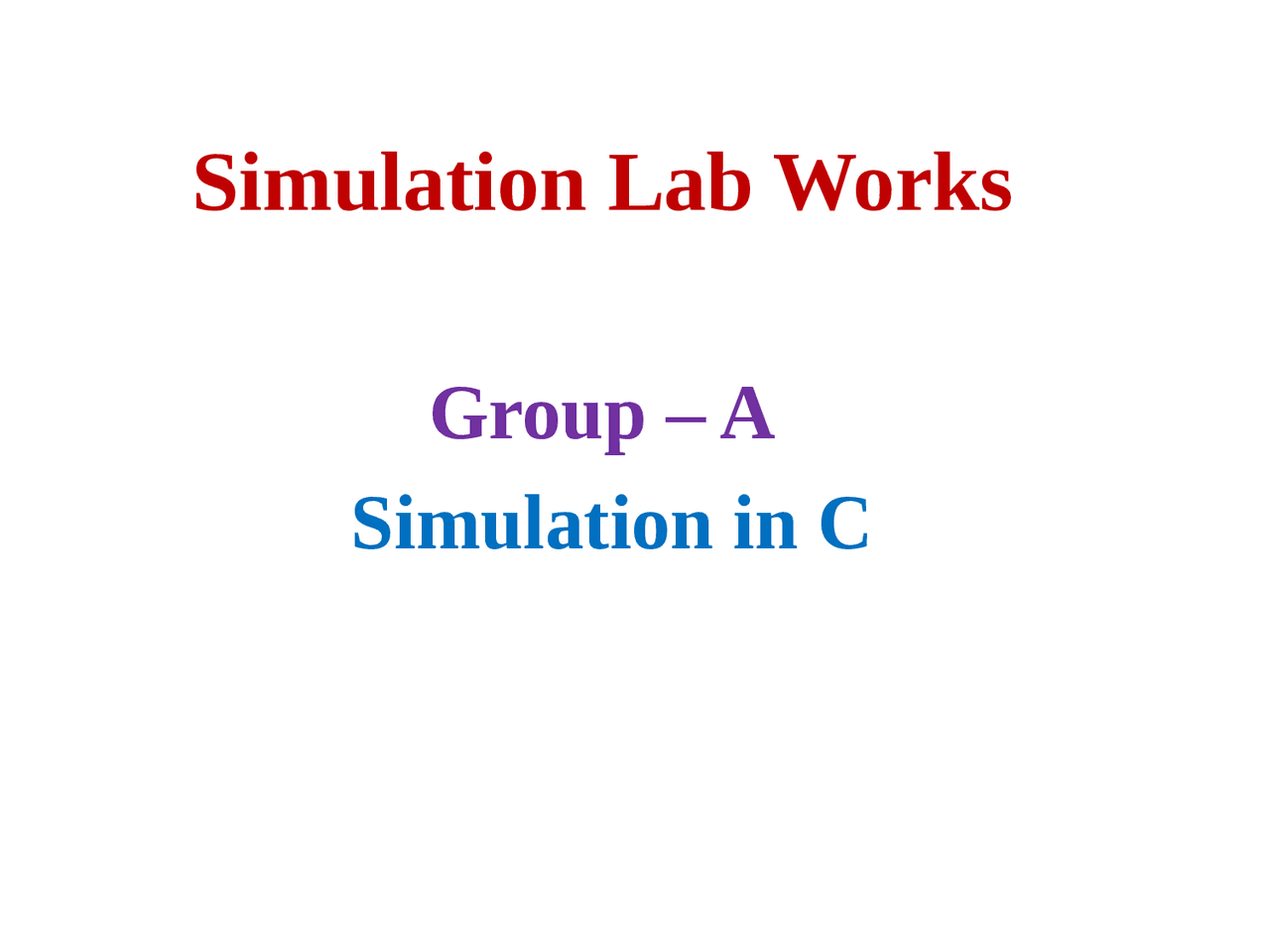 Lab Manual Of Simulation And Modulation Docsity