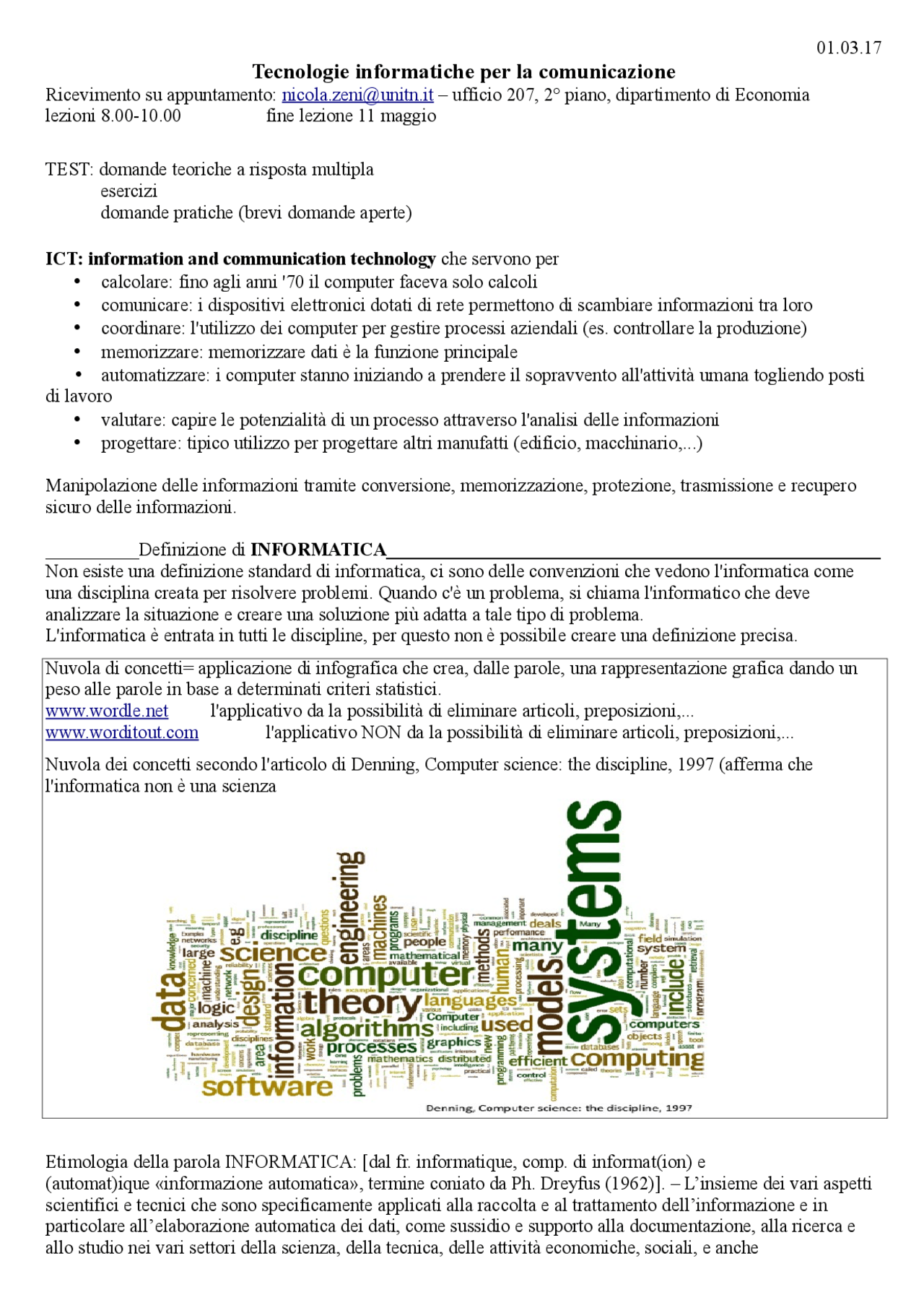 Tecnologie Informatiche Per La Comunicazione Docsity