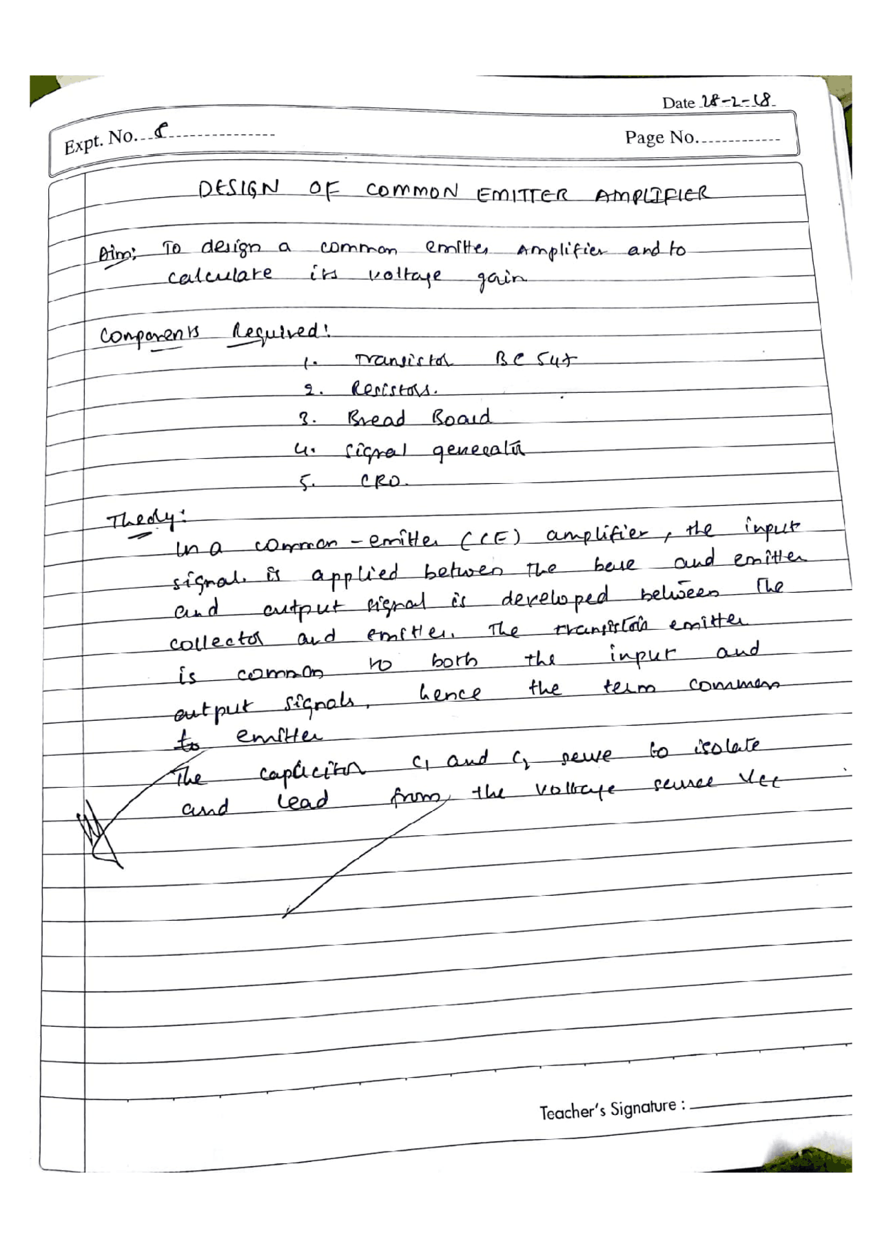 Semiconductor Lab Manual Docsity