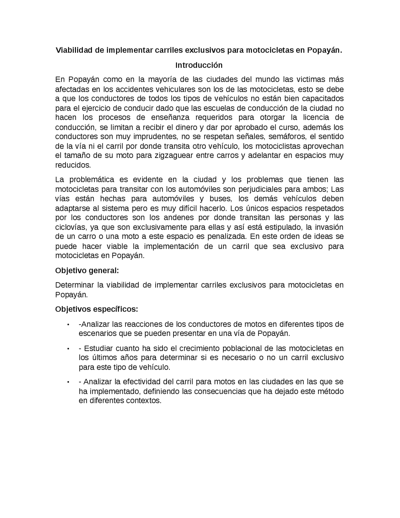 Metodologia de un anteproyecto - Docsity