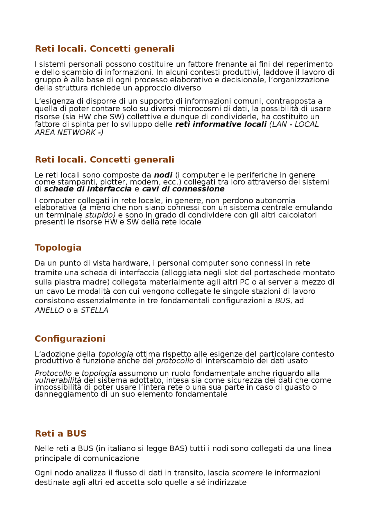 Esame Di Abilita Informatica Dispense Di Elementi Di Informatica