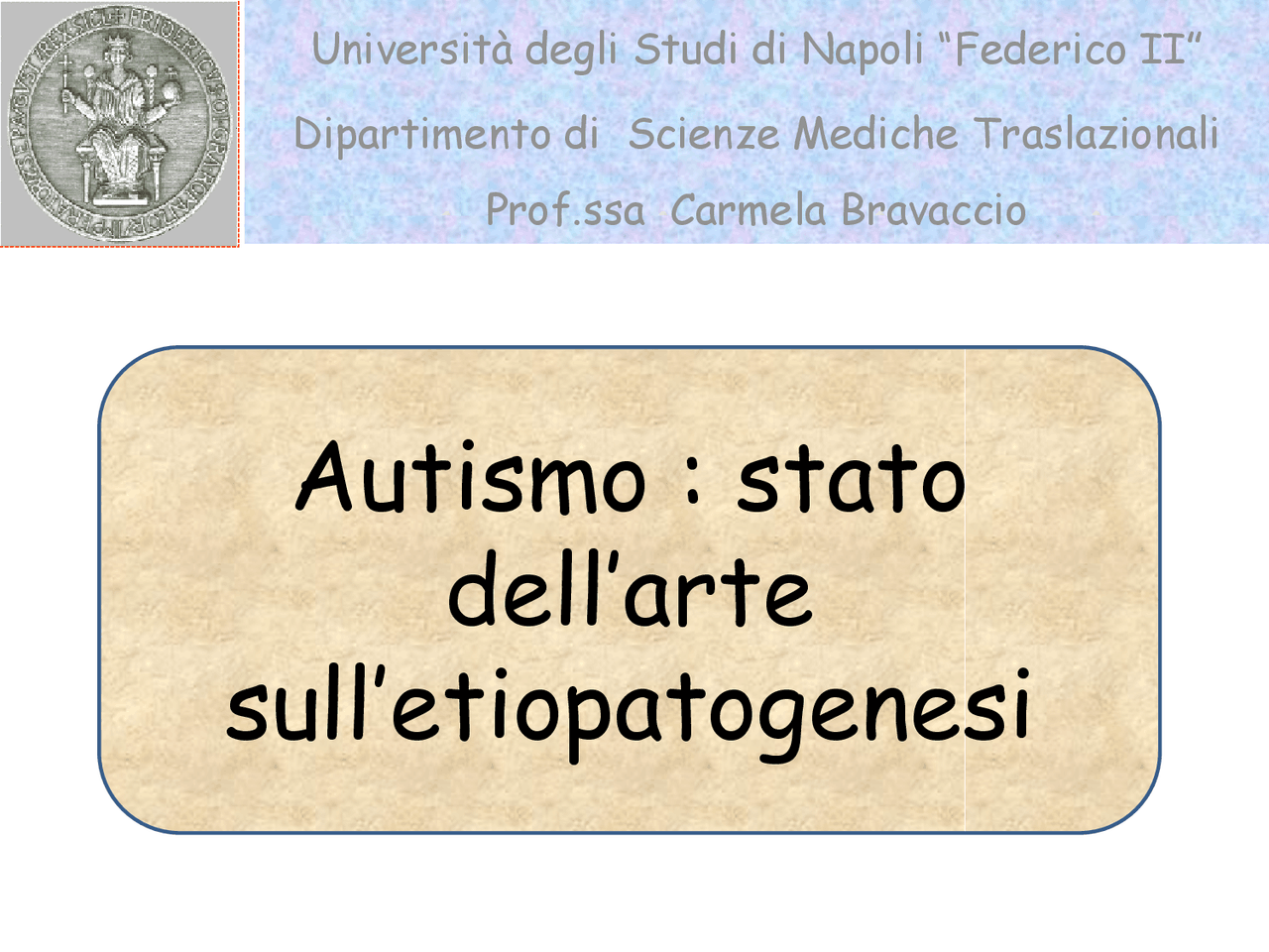 Autismo Cause Effetti Trattamenti Docsity