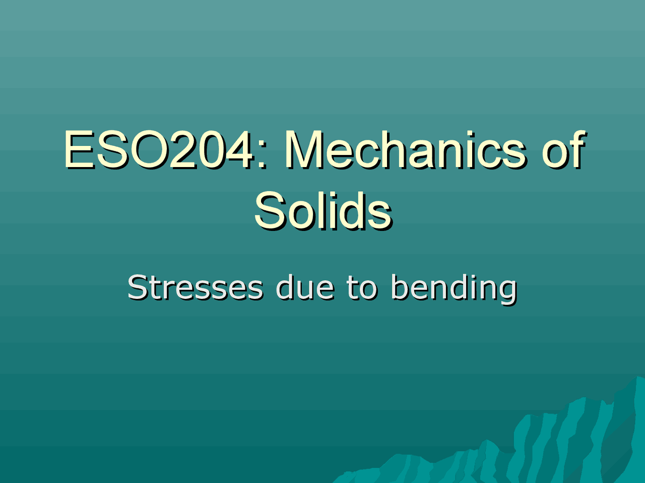 An introduction to Mechanics of solids - Docsity