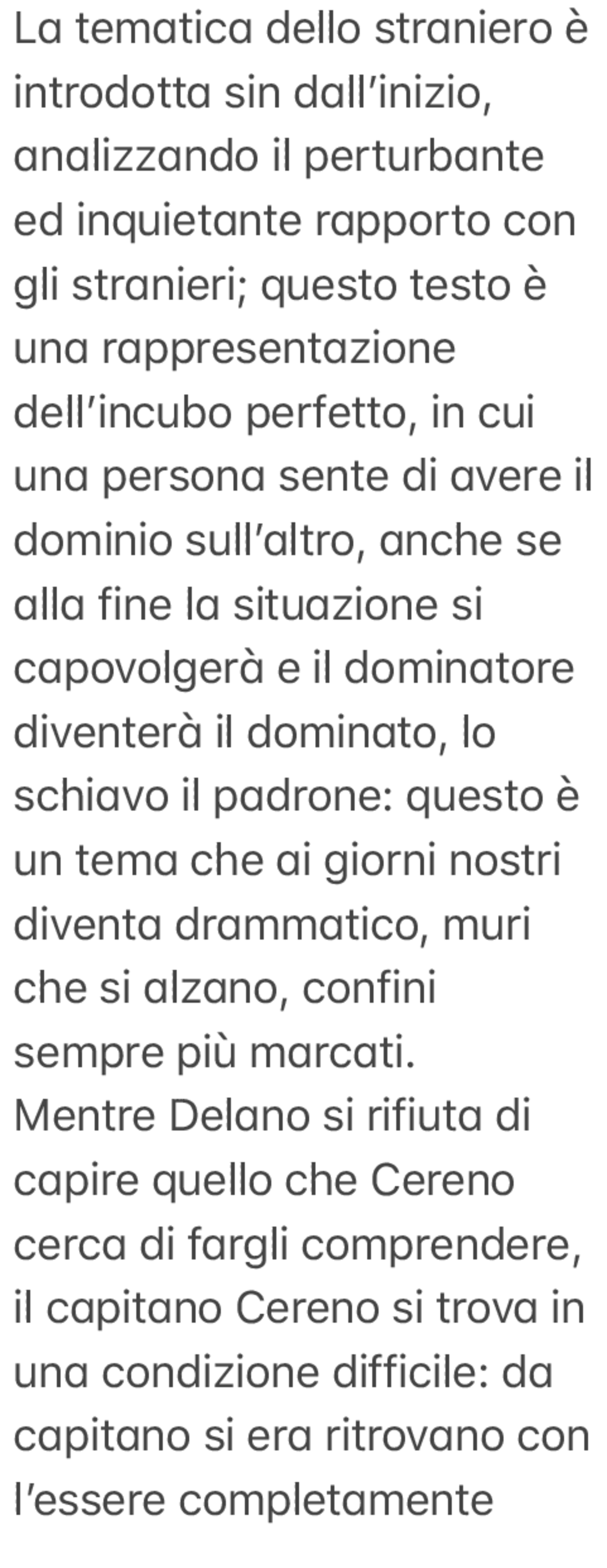 Lo Straniero Letterature Comparate Docsity