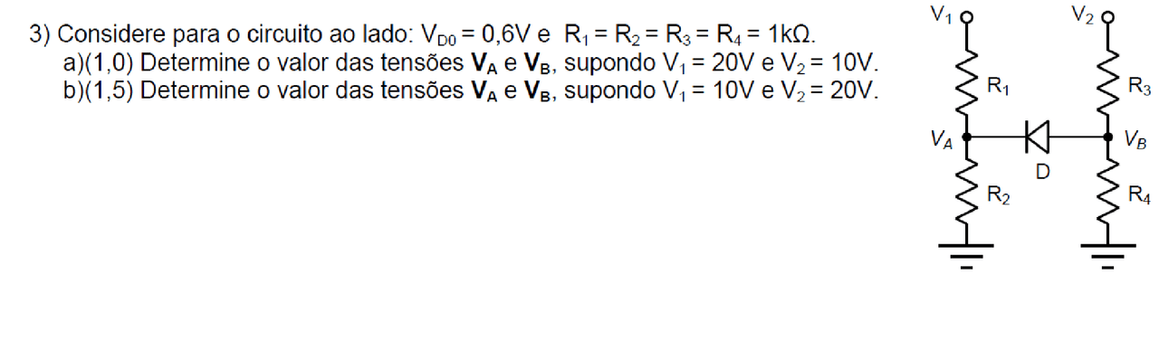 Exercise 3 Of Diodes List Docsity