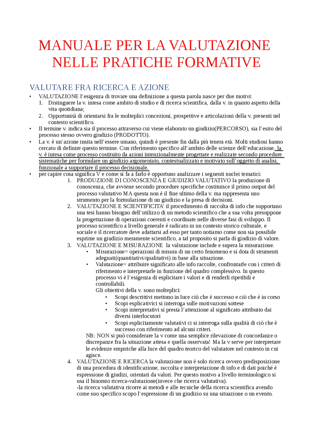 Riassunti Metodi Integrati Con Lezioni E Slide Prof Goisis Docsity