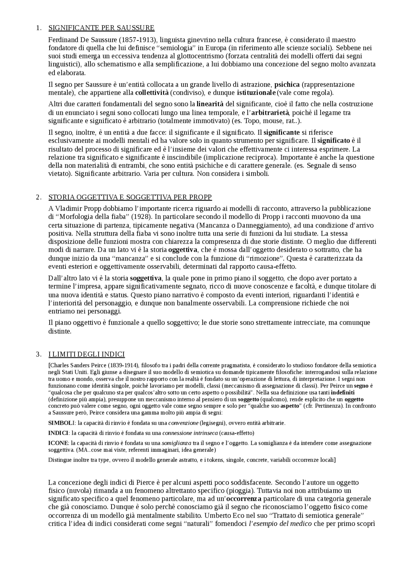 Domande Esame Di Semiotoca A Prove Desame Di Semiotica Docsity