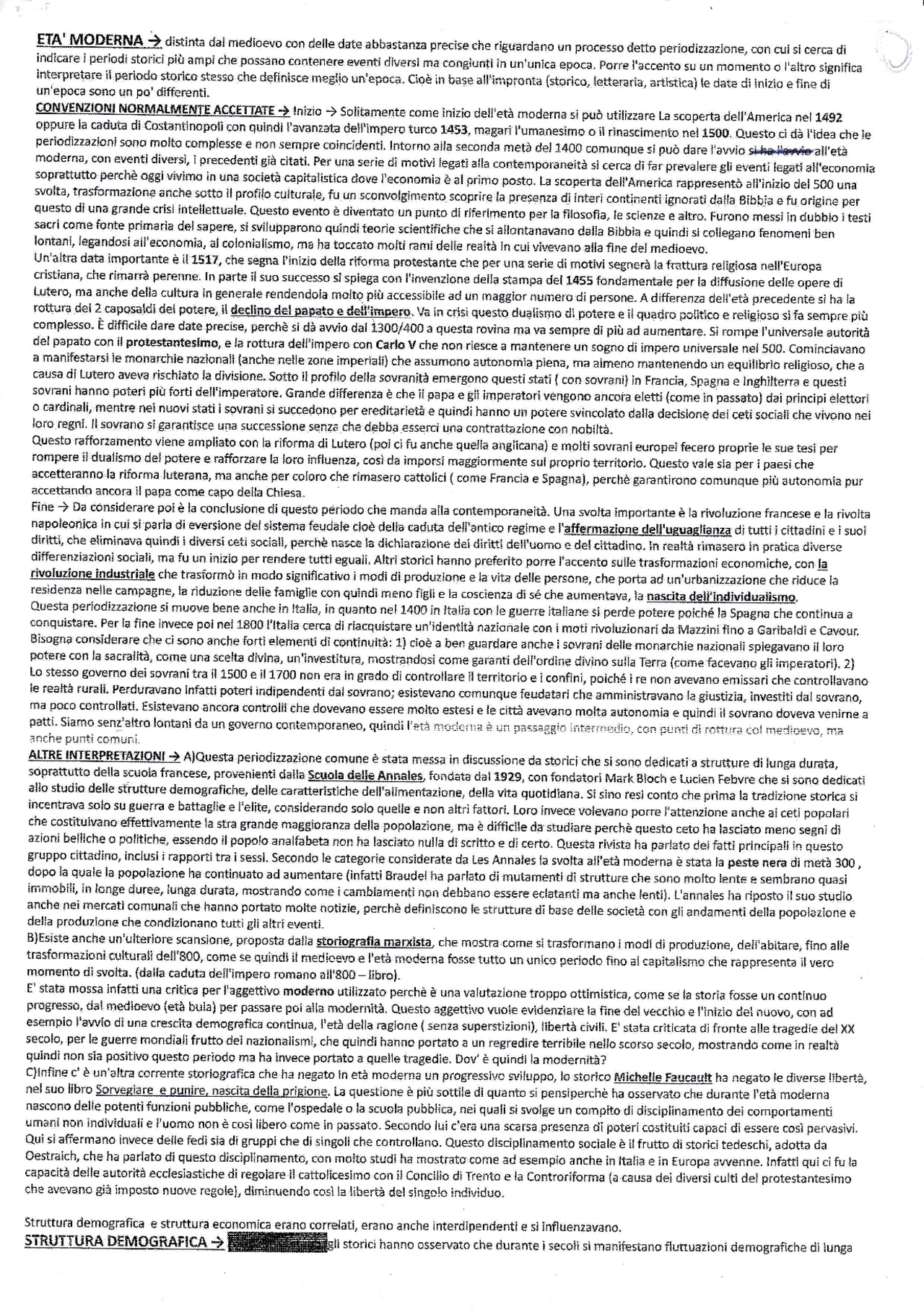 Storia Moderna 1492/1848 - Carlo Capra - Terza edizione, prima parte ...