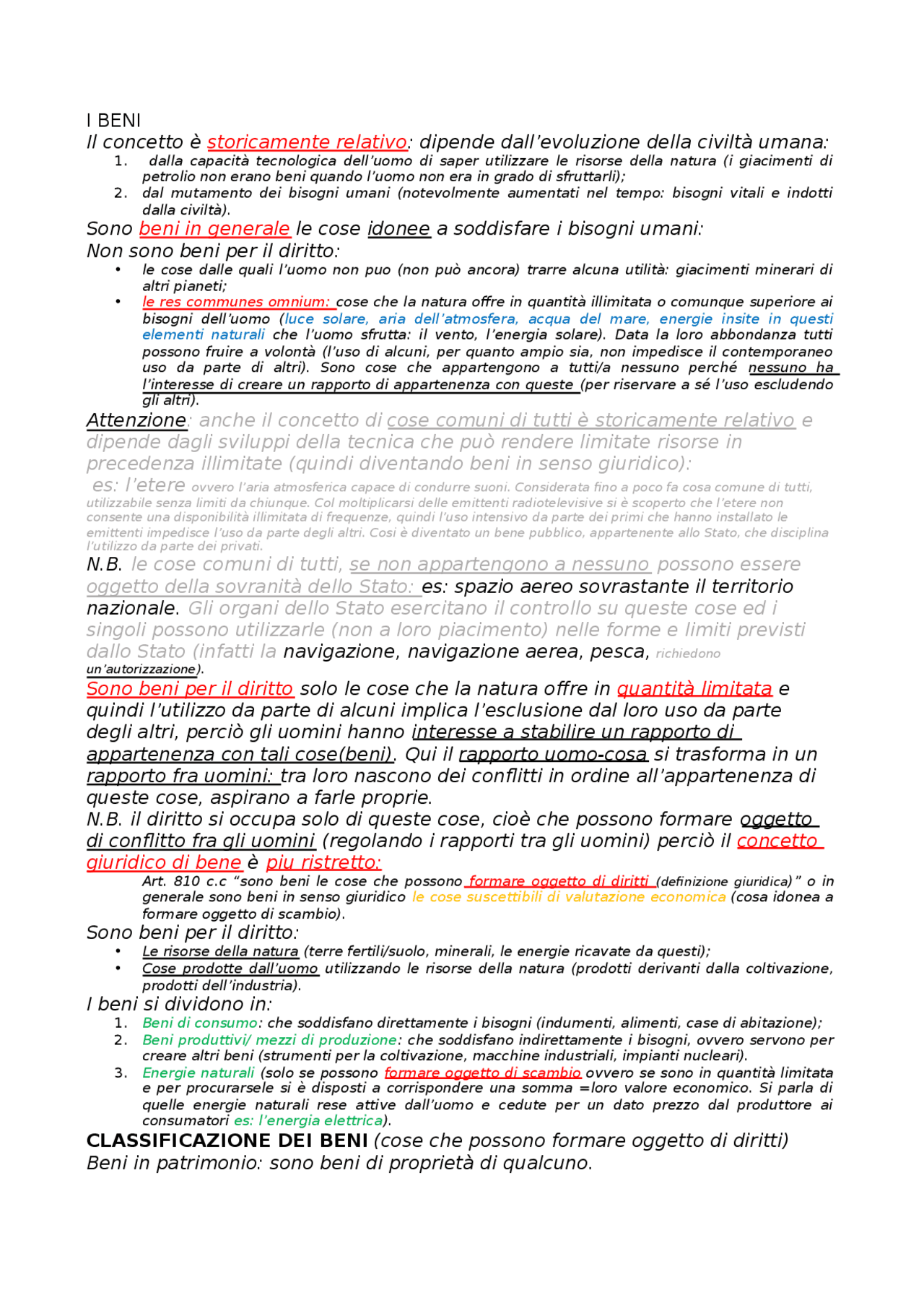 27 Riassunto Diritto Privato Galgano La Proprieta Esame 30 Docsity