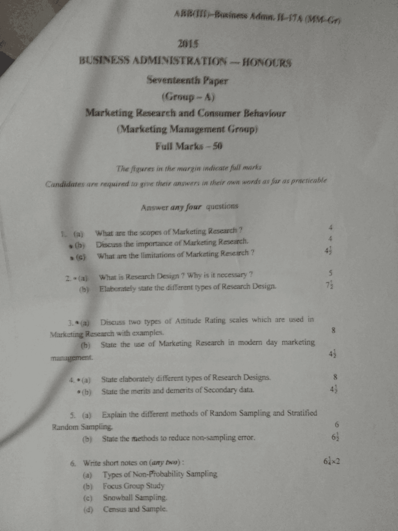 Marketing Research And Consumer Behaviour Docsity
