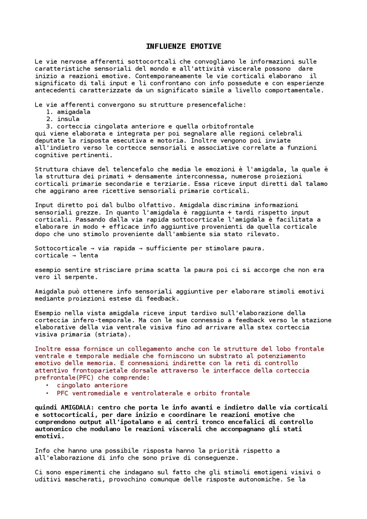 Fondamenti Di Neuroscienze Docsity