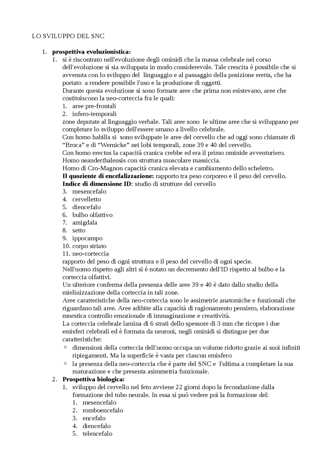 Fondamenti Di Neuroscienze Docsity