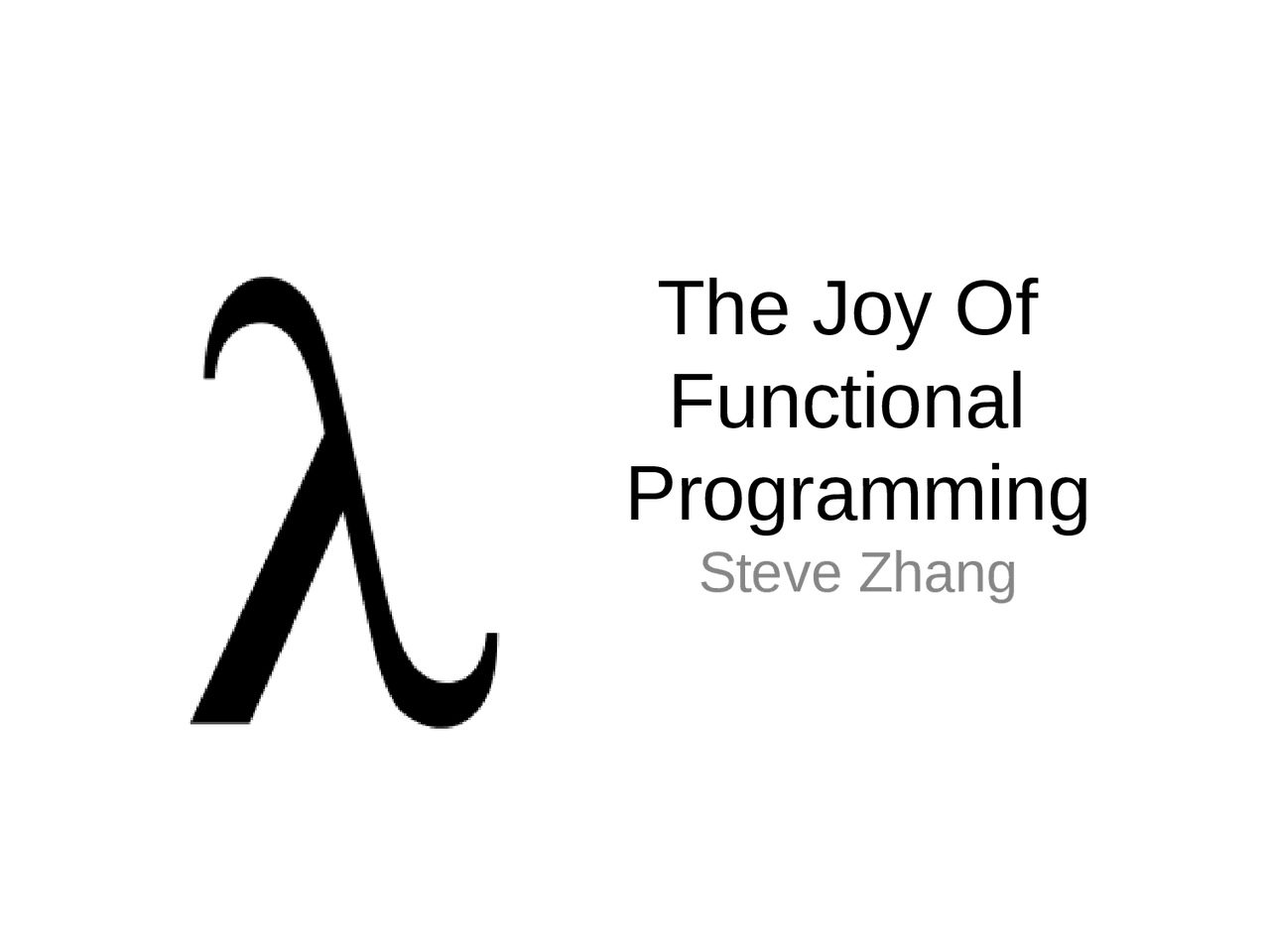 Functional Programming Docsity