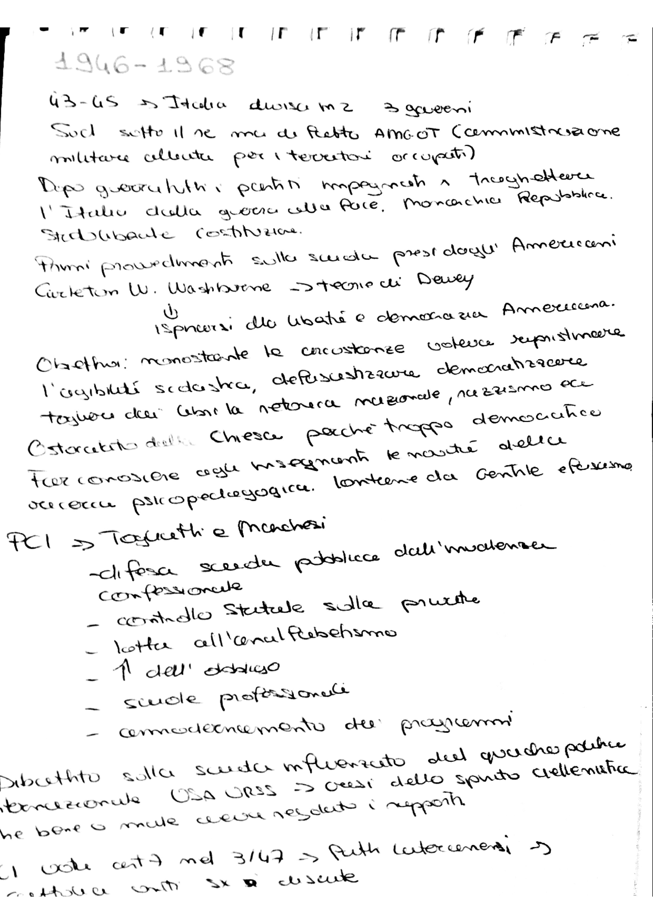 Storia Della Scuola Docsity